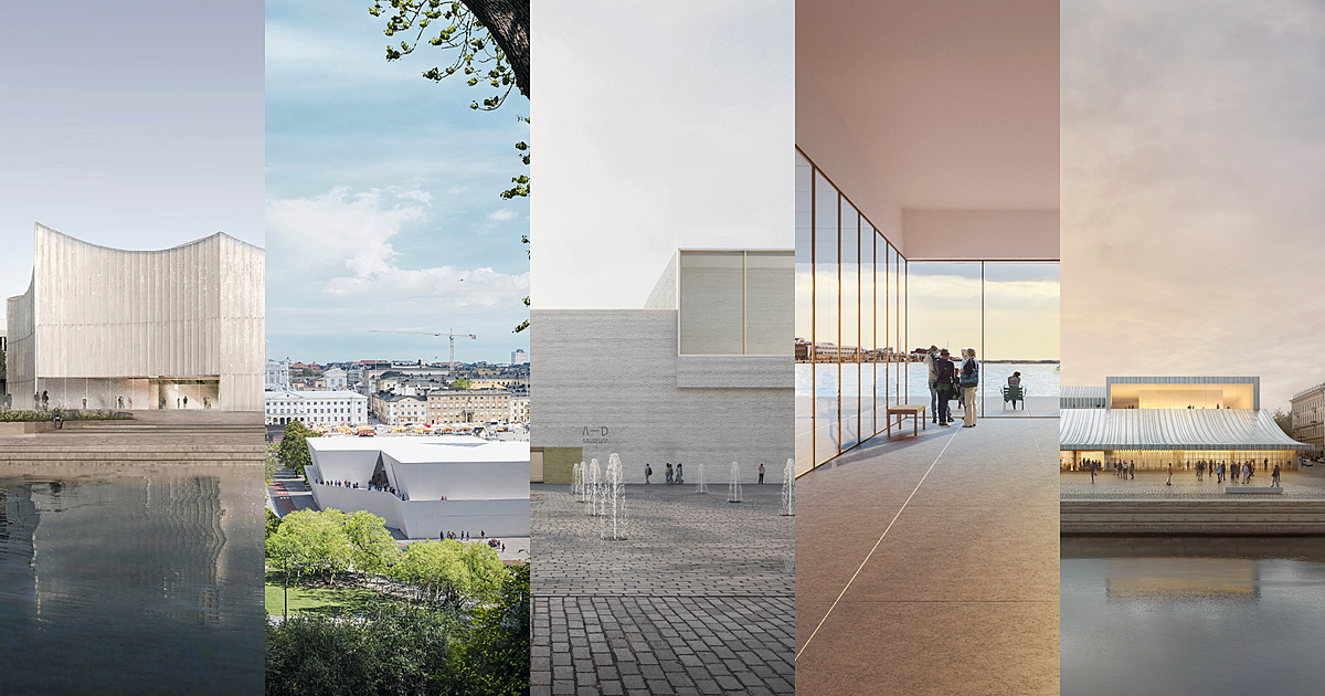 Archinfo | Uuden arkkitehtuuri- ja designmuseon suunnittelukilpailun…